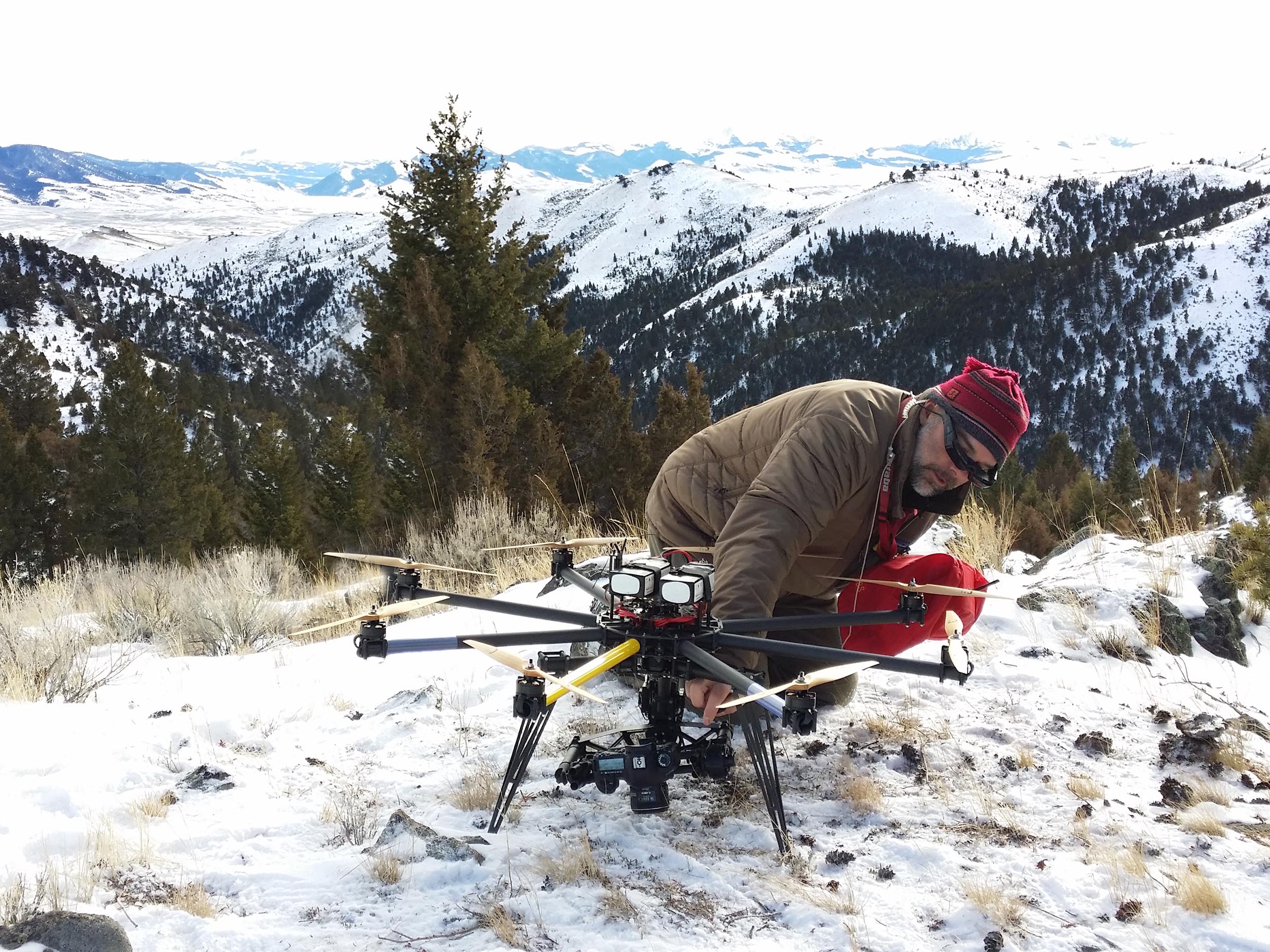 Professional Drone Filming, Aerial photography flathead valley
