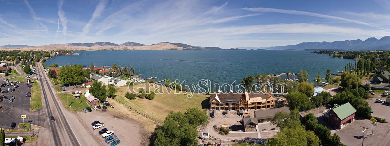 Polson Summer Aerial - GravityShots.com