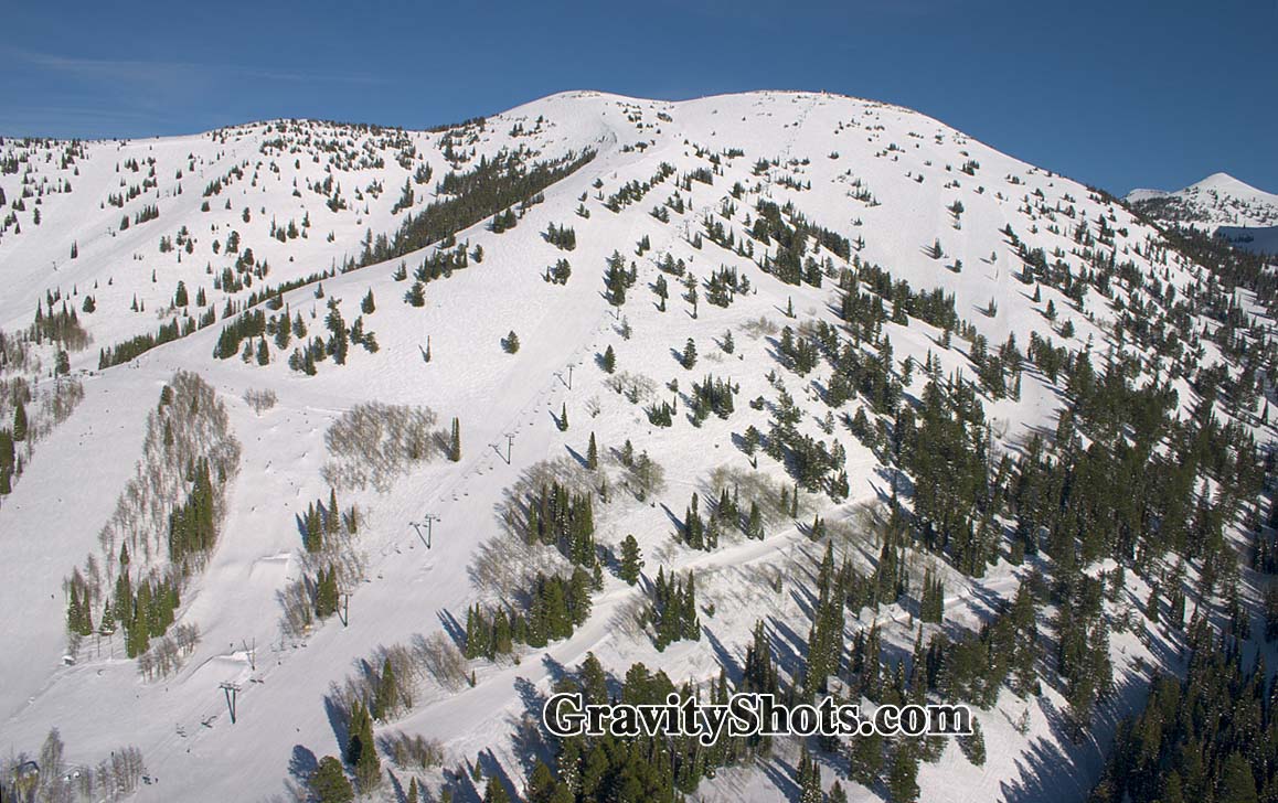 Grand Targhee Grand Targhee, WY Winter Aerial - GravityShots.com
